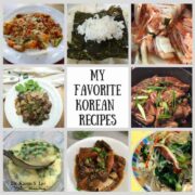 Revisiting Favorite Korean Food Recipes