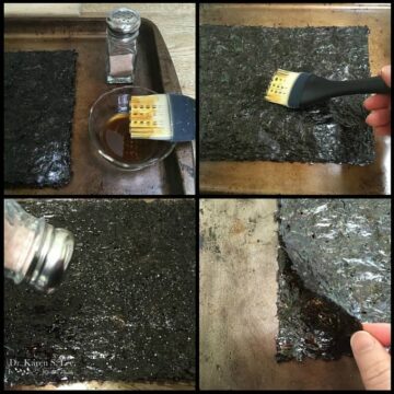 How to Make Roasted Nori - GIM - Dr. Karen S. Lee